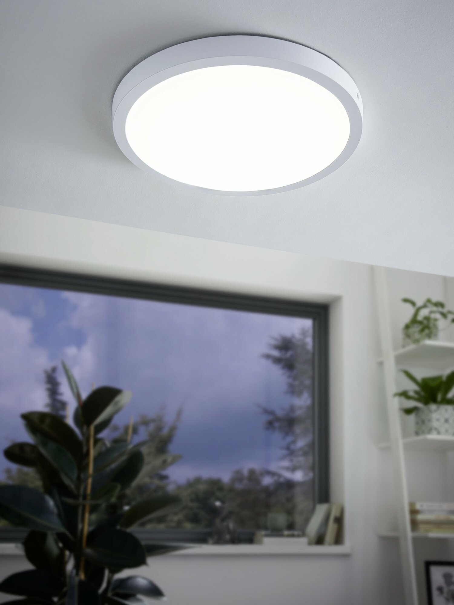 Светильник EGLO Fueva 1, LED, белый, современный стиль, мощность 22,3Вт