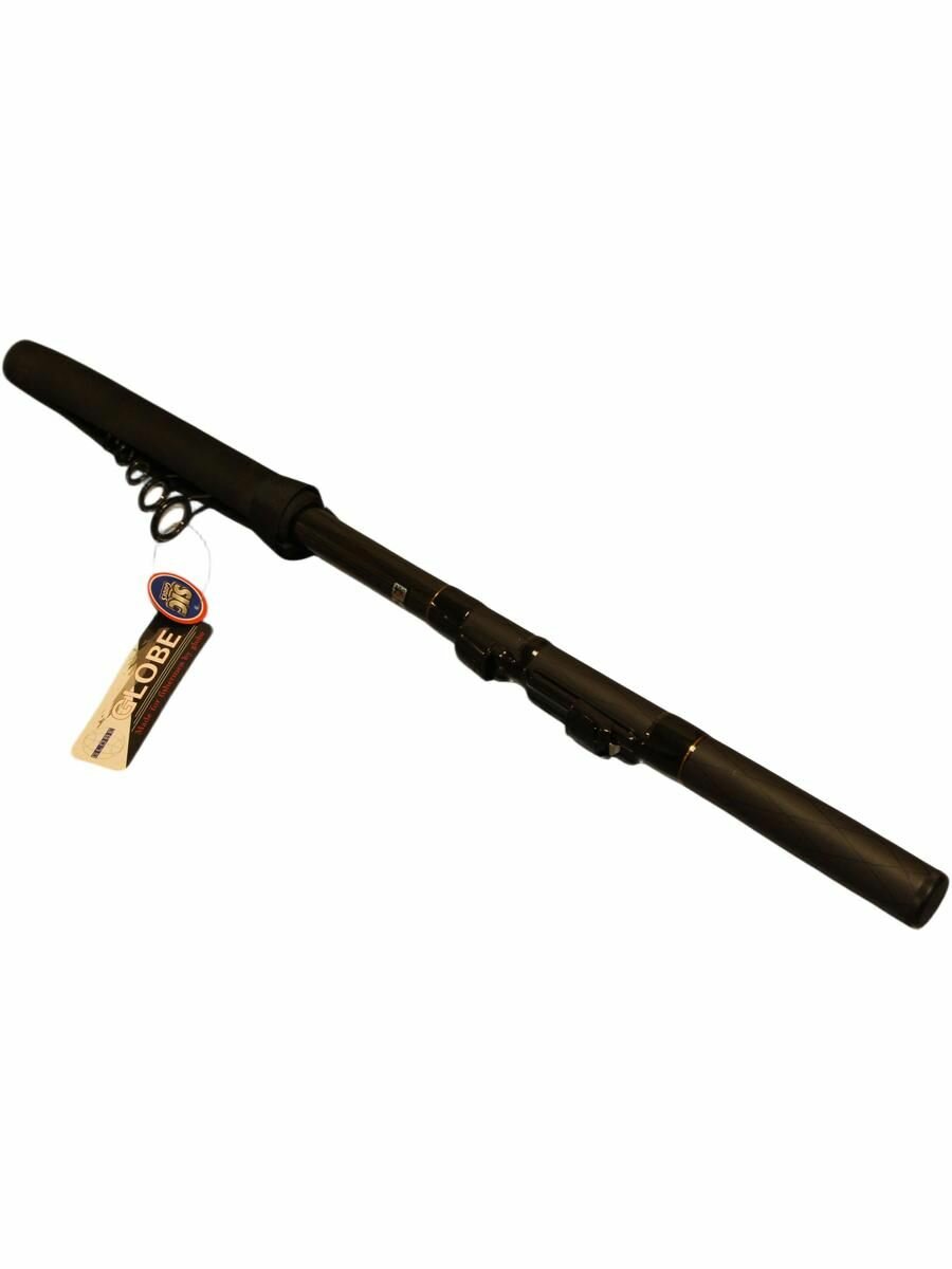 Спиннинг/удочка телескопическая Globe New Hunter 10-30 гр. 3,6 м карбон укороченная