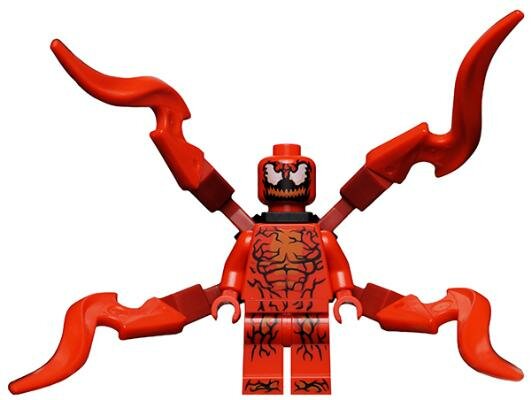 Минифигурка Lego sh0683 Carnage - Medium Appendages