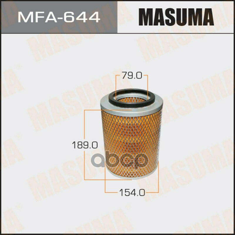 Фильтр воздушный Masuma арт. MFA-644