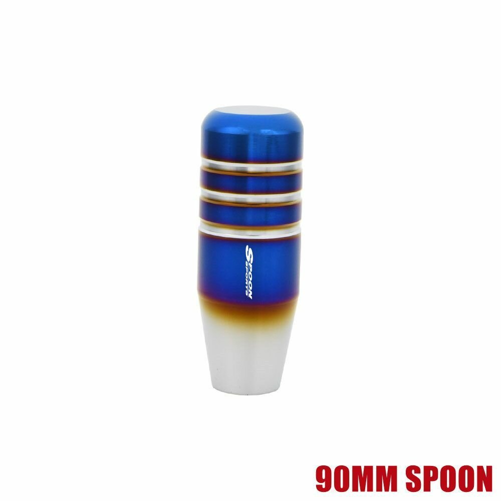 Ручка мкпп универсальная, Ручка коробки передач КПП, 9CM синий SPOON SPORT