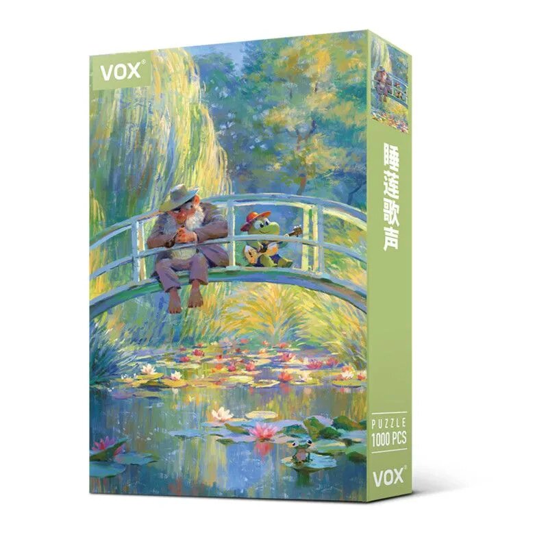 Пазл VOX 1000 деталей Водяная лилия, поющая