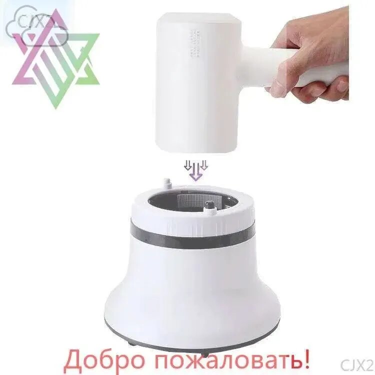 Диффузор насадка для фена диаметр 3.5-8 мм силиконовый складной УНИВЕРСАЛЬНЫЙ-CJX2