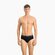 Трусы PUMA Basic Brief 2P, размер S, черный/белый