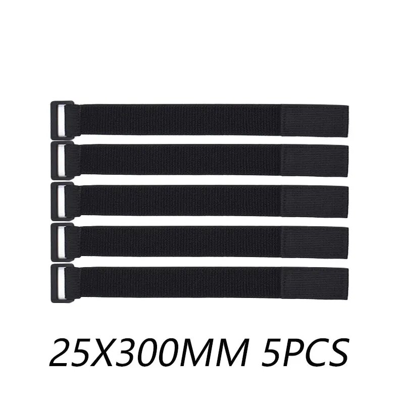 5 шт. нейлоновые липучки 25x300 мм