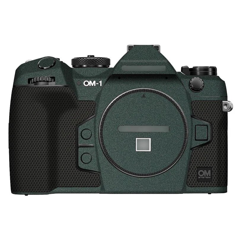 Olympus OM-1 Turquoise бирюзовая наклейка