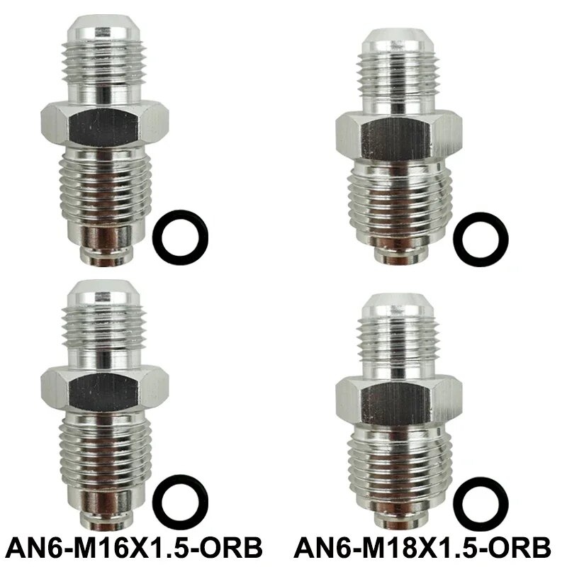Адаптер гидроусилителя руля AN6-M16x1.5-ORB/M18x1.5-ORB, 2шт