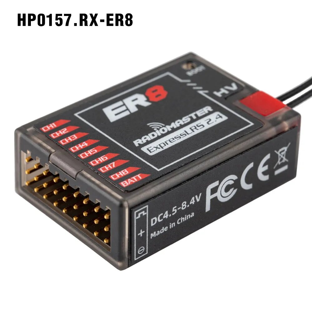 Мини-приемник Radiomaster PWM ER4 ER6 ER6G ER6GV ER8 ER8G ER8GV для самолетов лодок автомобилей