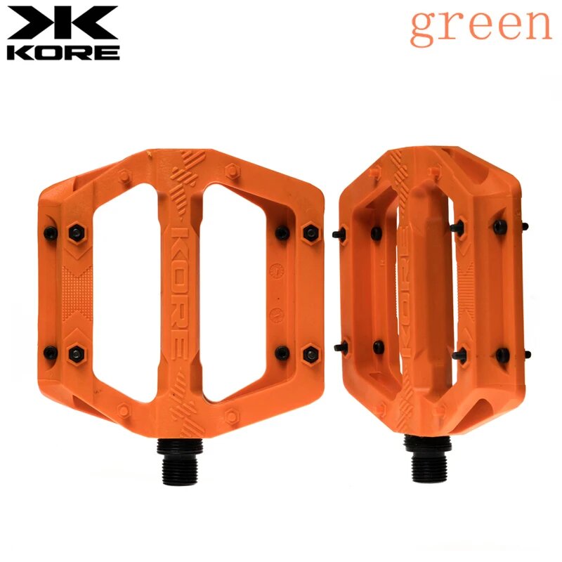 KORE Нейлоновые Педали для Велосипеда Оранжевый, ORANGE
