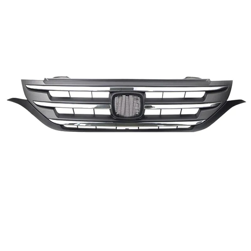 Передняя сотовая решетка для Honda CR-V CRV 2012-2014, сетчатая глянцевая черная решетка, накладка на передний бампер, гоночные решетки, автомобильные аксессуары