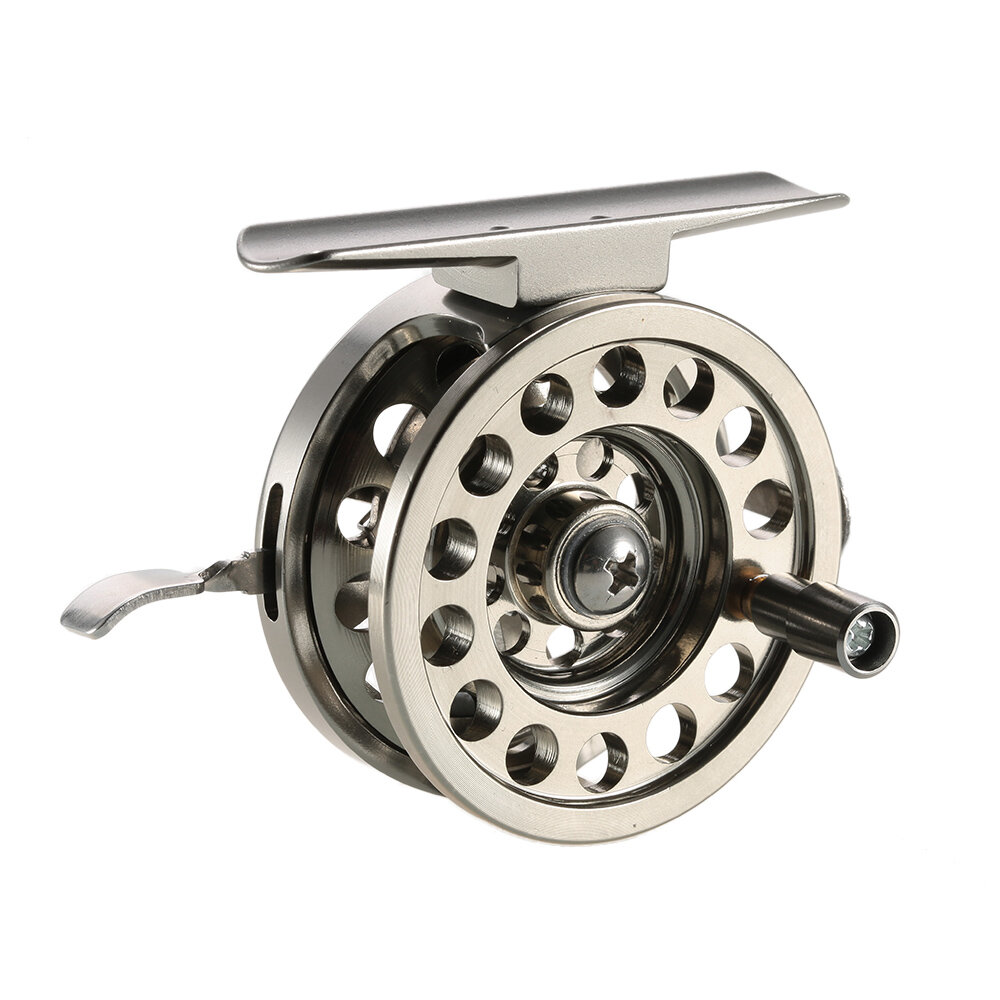 Fly Fishing Reel Right Handed Aluminum Alloy Stainless Steel Spool Diameter BLD 50 BLD 60 Gear Ratio 1:1 Product Weight 49g 1.7oz 61g 2.1oz Package Size 8*7*6.5cm 3.1*2.8*2.6in Line Capacity 0.20mm:100M 0.25mm:100M