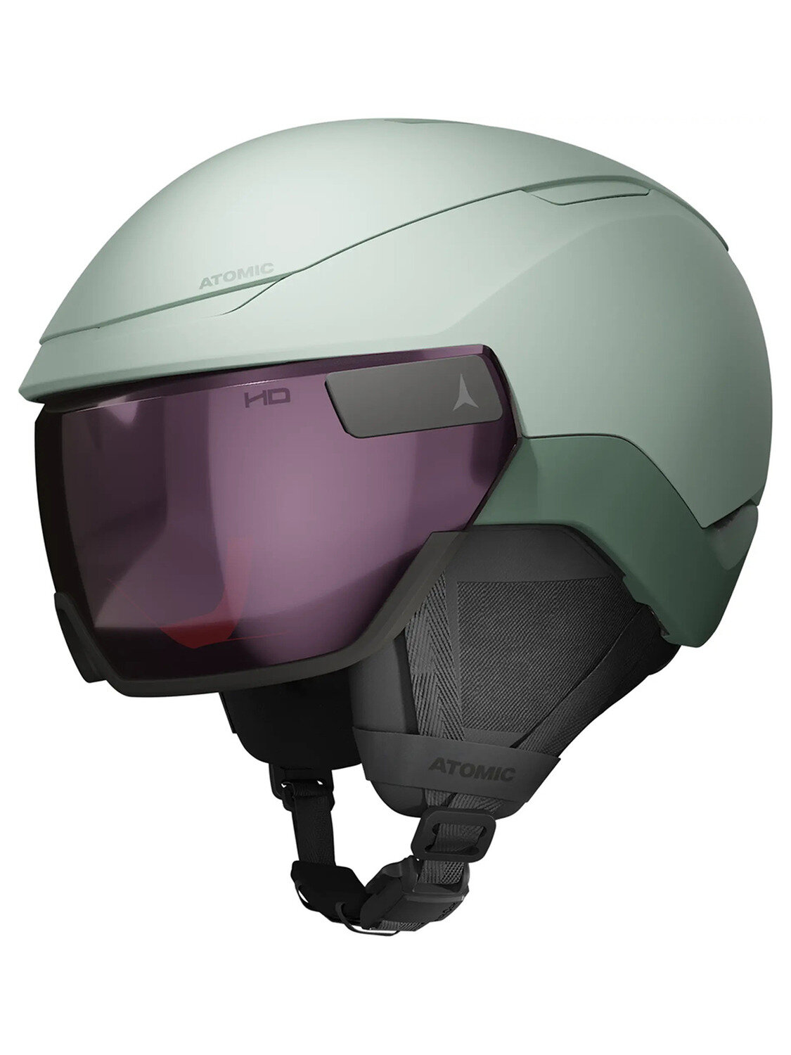 Горнолыжный шлем Atomic Revent GT Amid Visor HD Pistachio Cat. 3-2 24/25 Зелёный, для мужчин , Зеленый