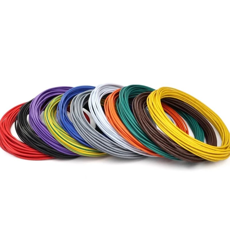Электрический провод 10 метров 1007 AWG набор 24AWG, bule