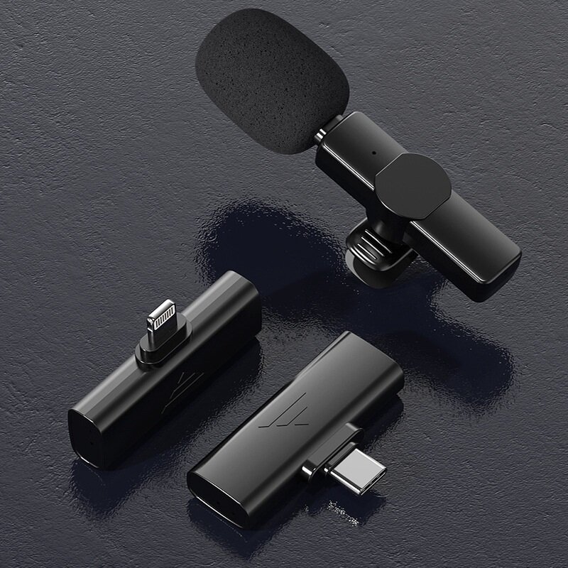 Беспроводной петличный микрофон k3pro, беспроводной микрофон с реверберацией и шумоподавлением для живого видео