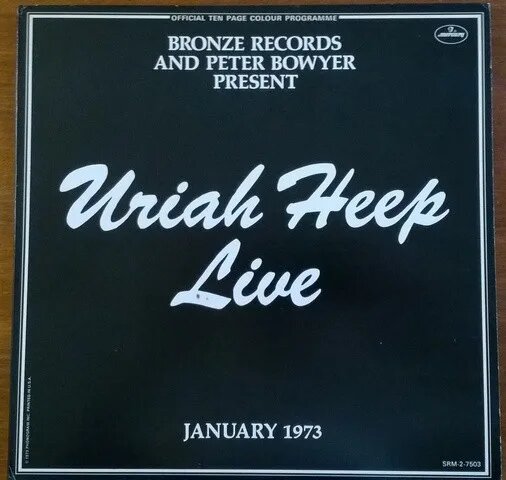 Uriah Heep - Uriah Heep Live 2LP VG+
