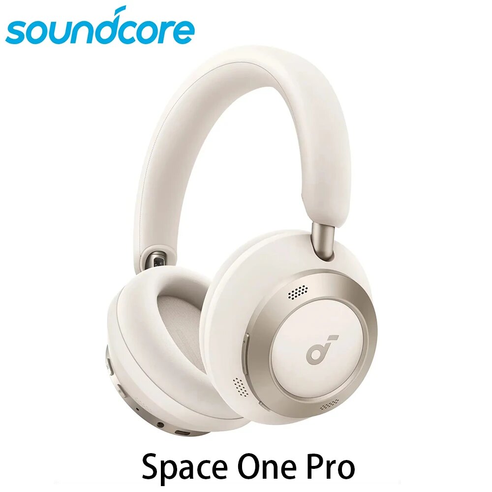 Беспроводные игровые наушники Anker Soundcore Space One Pro White