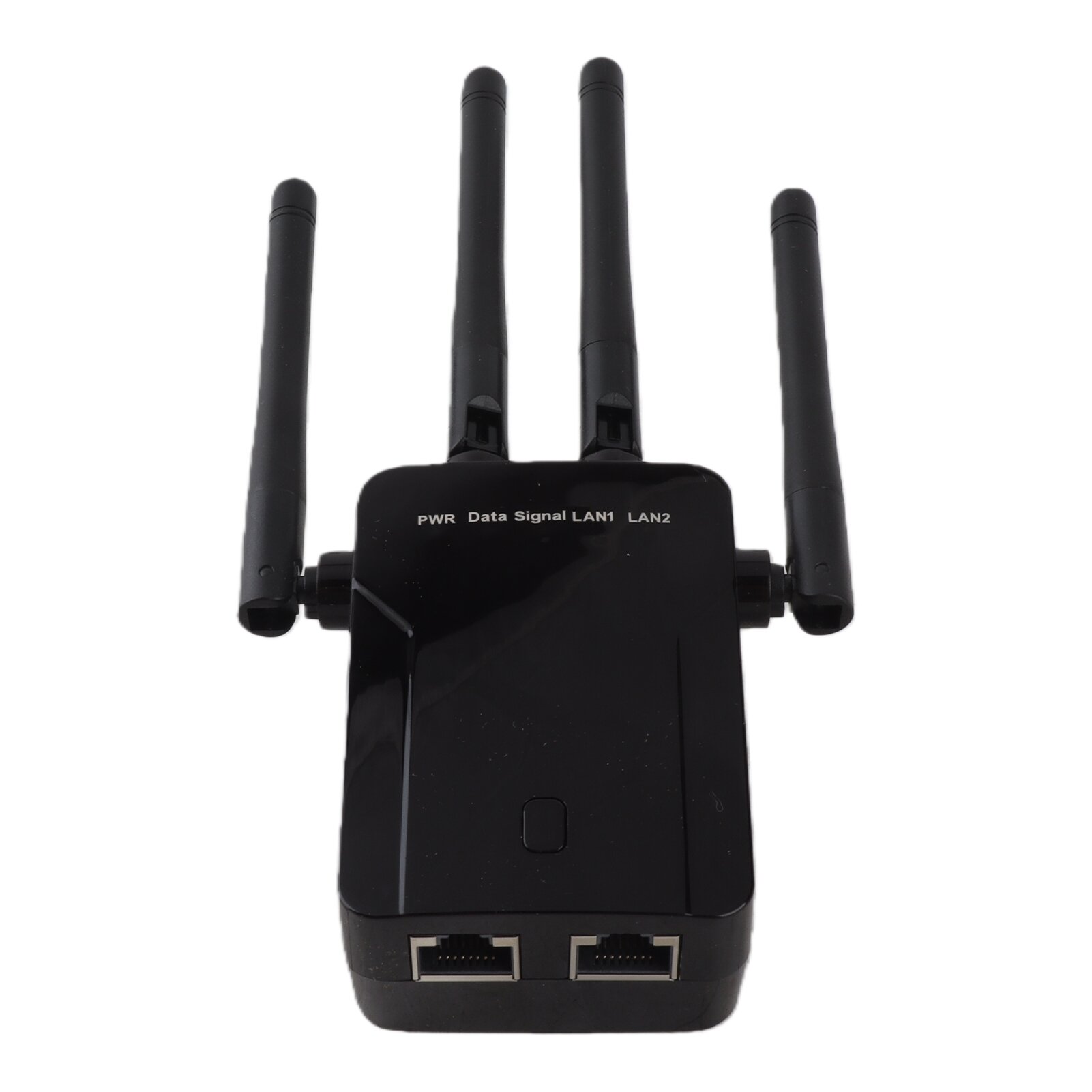 Беспроводной ретранслятор, черный, двухдиапазонный усилитель сигнала Wi-Fi, расширитель сети.