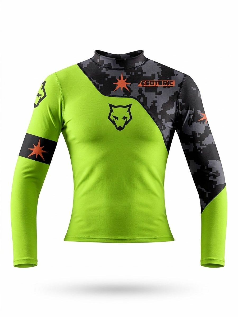 Гидромайка Rushguard SurfWolf Размер M