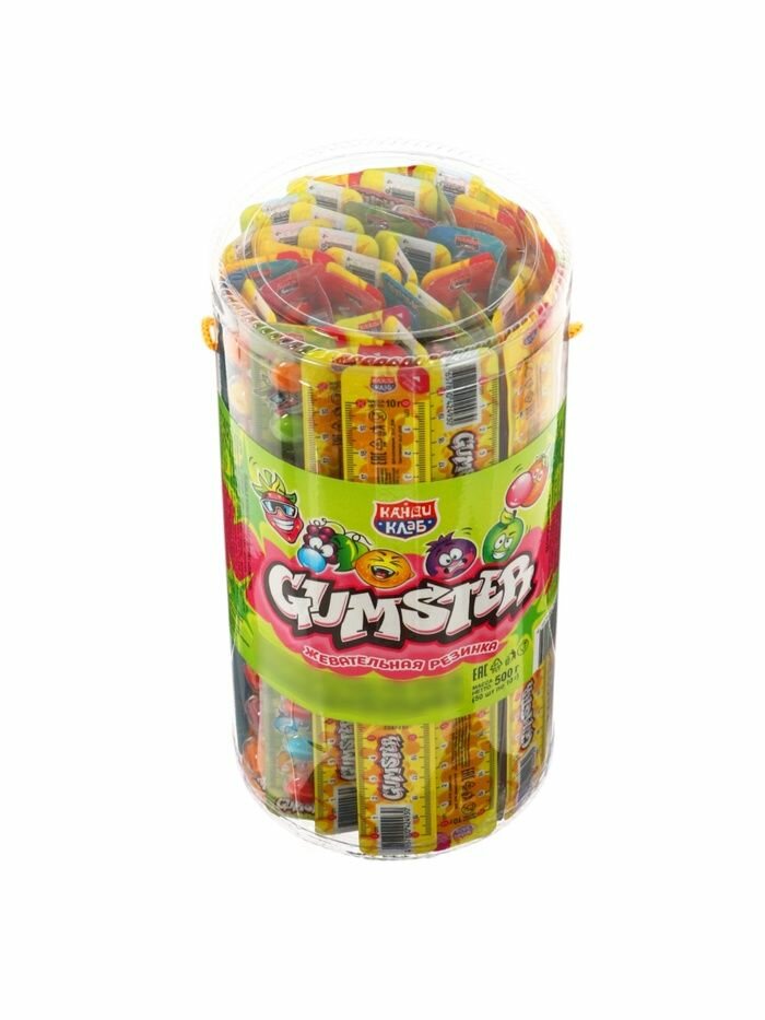 Жевательная резинка Gumster , в блистере, 10 г