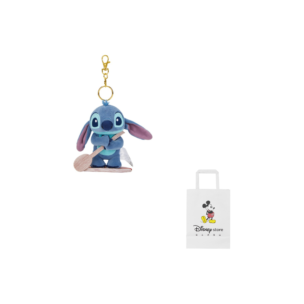 Disney x Disney Store Stitch Японский стиль Ряд Маленькие Золотые Куклы Плюшевый Украшение 12см 13см Высота