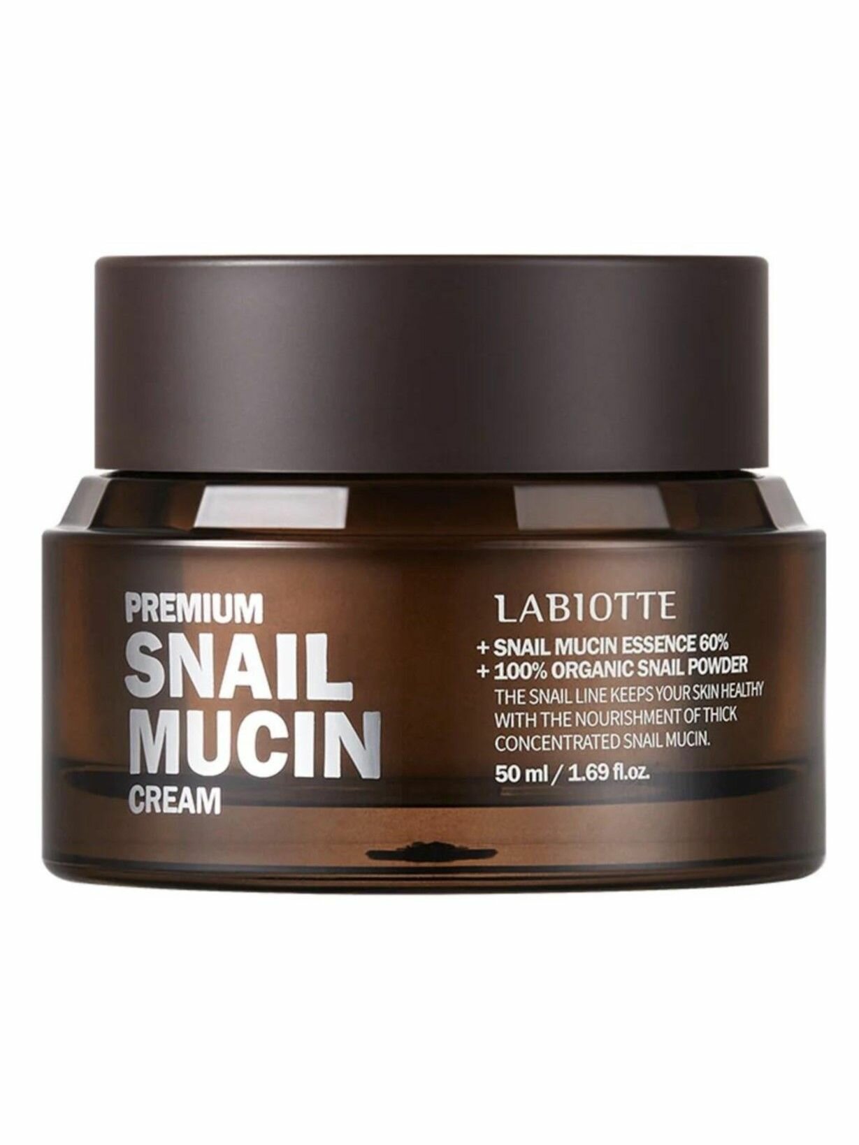 Labiotte / Премиальный крем с муцином улитки Premium Snail Mucin Cream 50 мл