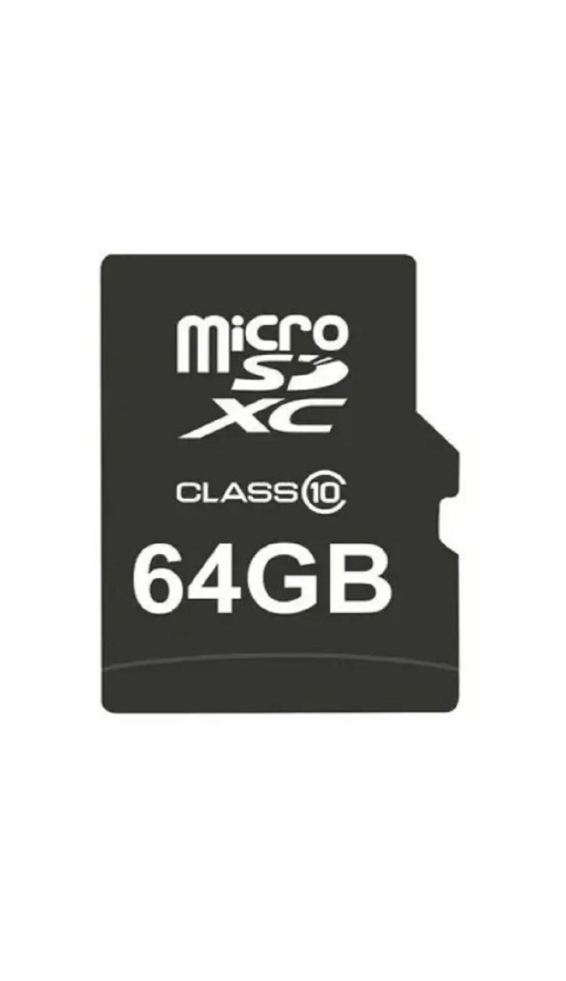 Карта памяти micro SD 64 Гб, флешка микро сд 64 Гб