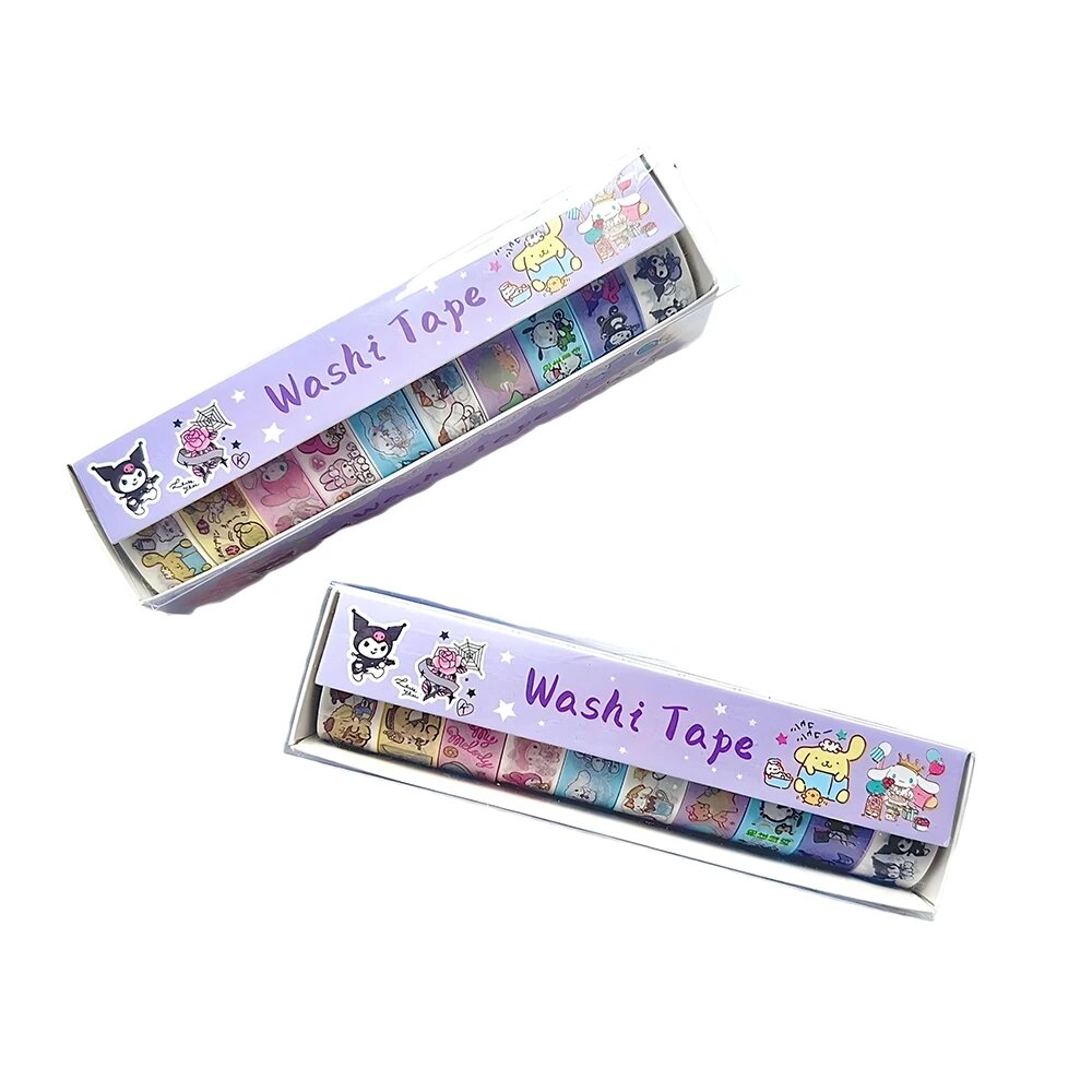 Наклейки Keeppley Kawaii Sanrio Kuromi My Melody Style1 10PCS