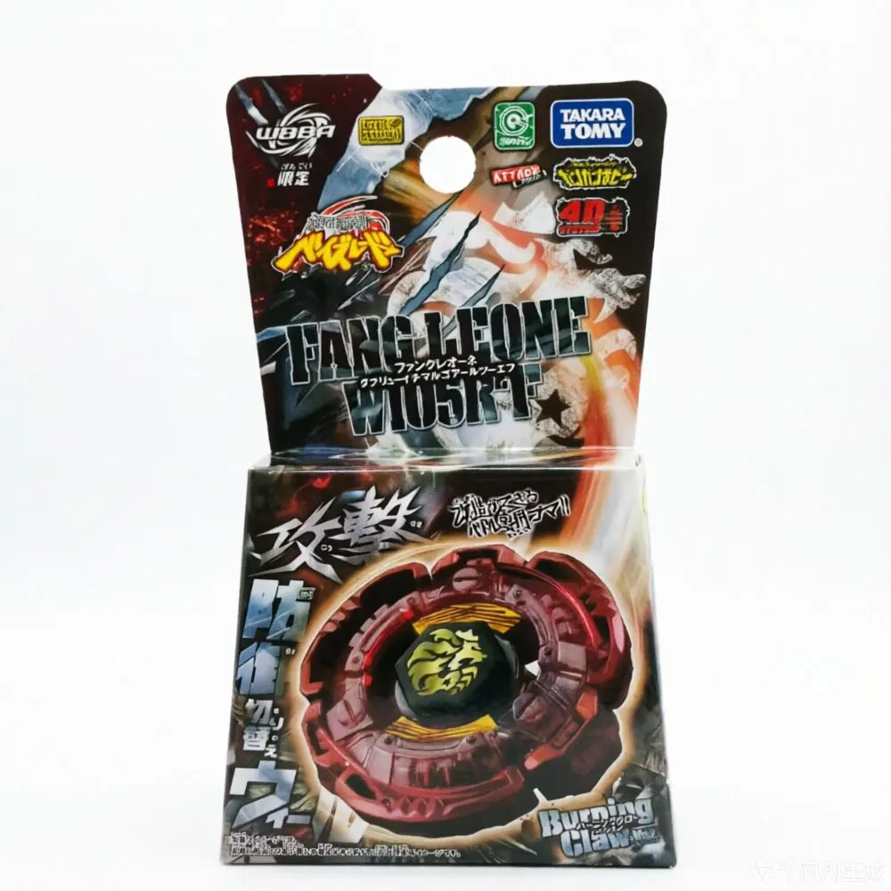 TAKARA TOMY Beyblade Metal Fury Fang Leone Burning Claw
