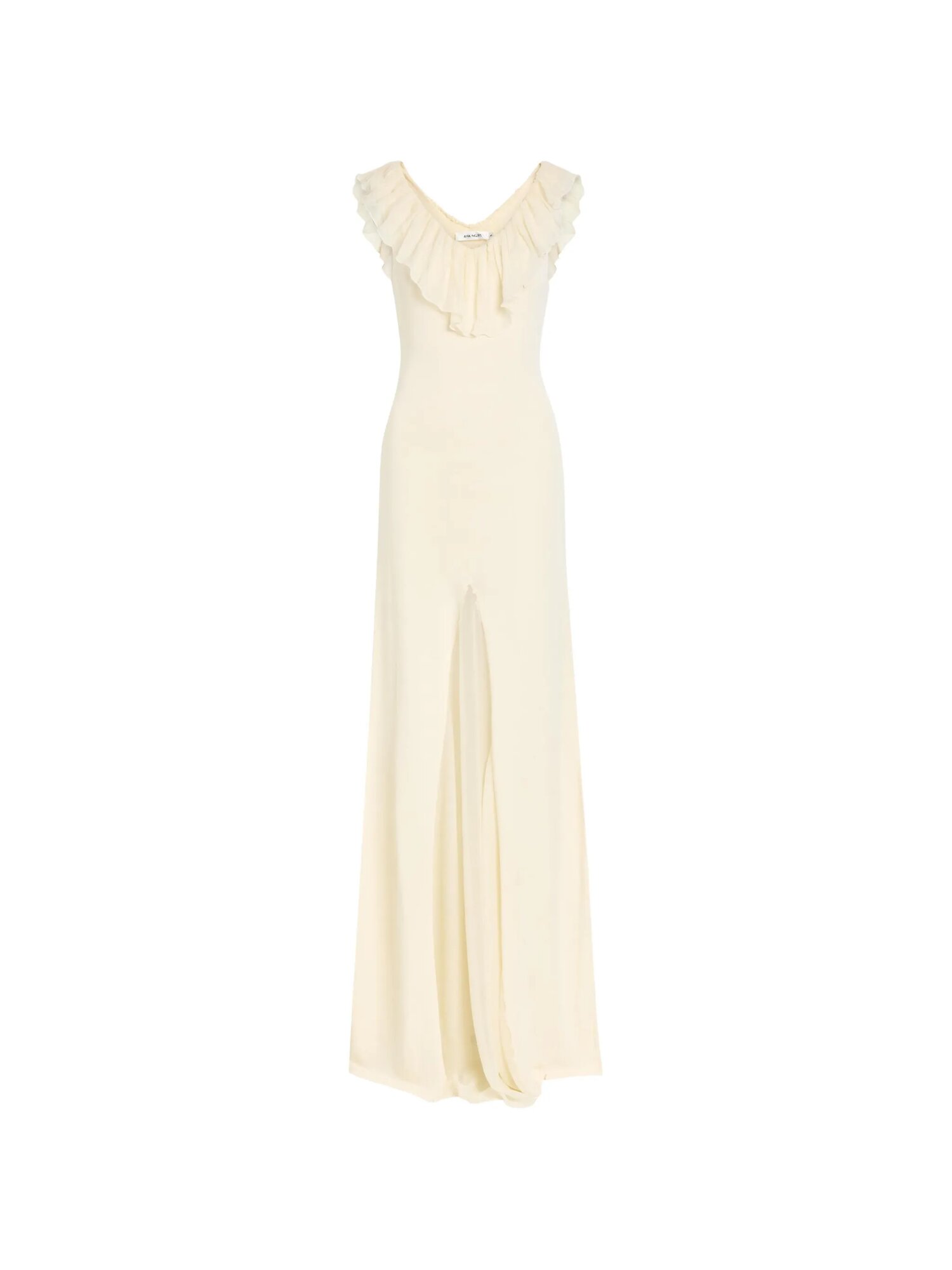 Платье Rowan ruffled front-slit maxi dress