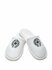 Шлёпанцы Chrome Hearts Hotel embroidered slippers, размер M, бежевый/белый