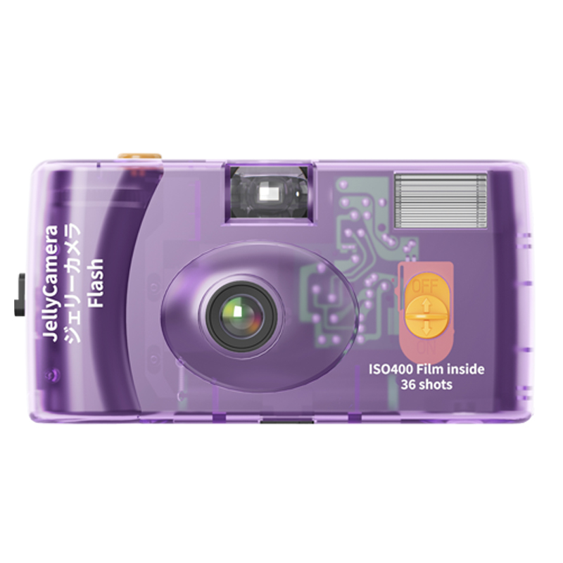 Одноразовая камера унисекс FUJIFILM C400 Jelly, прозрачная, 36 кадров
