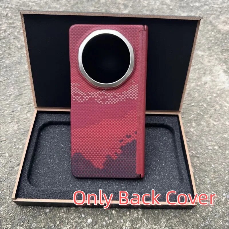 Бордовый чехол для Honor Magic V6, Red(Mag)Back Cover