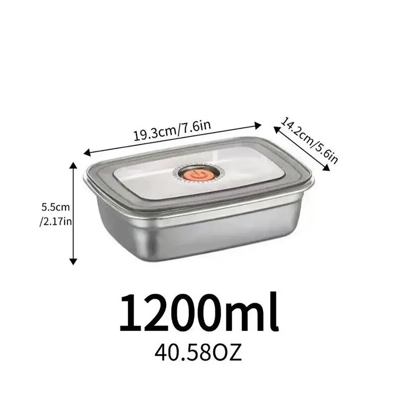 Контейнеры для ланча из нержавеющей стали 1200 мл / 1500 мл 1PC 1200ML