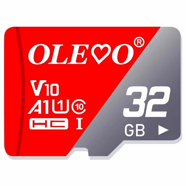 BS Union 32 ГБ Карта памяти microSDXC Compact Flash (OLEVO1), Class 10, A1, 1 * карта Micro TFSD