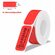 Термоэтикетки 15x30mm Red