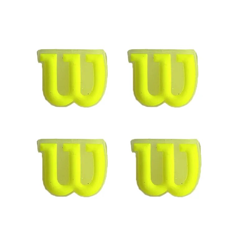 Виброгасители для теннисных ракеток Silicone 4 шт 4 Pcs Bright Yellow