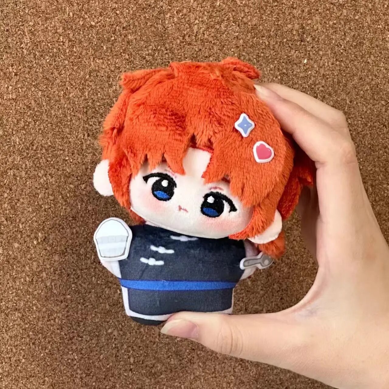 Мягкая игрушка Саката Хидзиката, Gintama, оранжевый, doll D