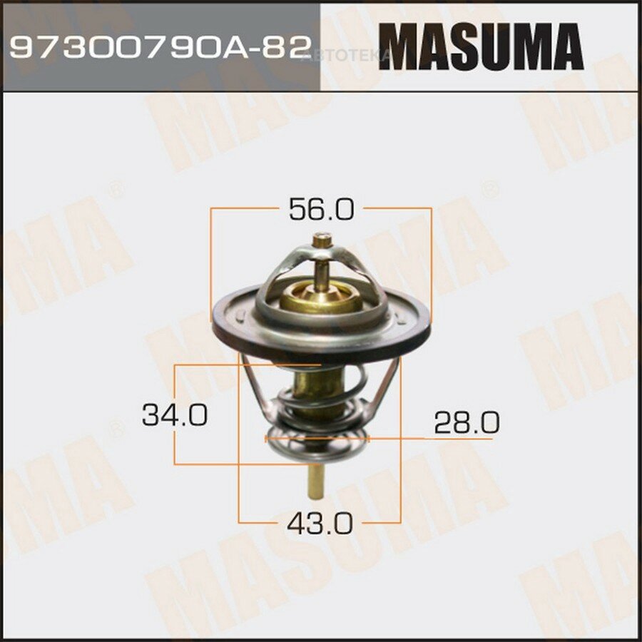 Термостат [82C] MASUMA 97300790A82 ISUZU F-Series Forward F110-210 06->