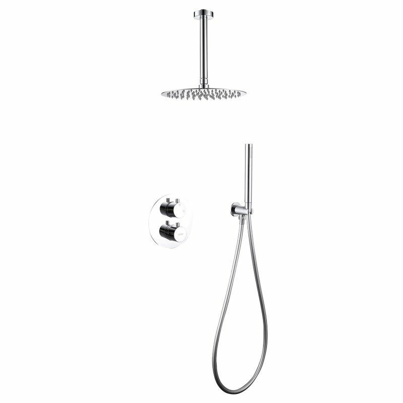 Душевой комплект Abber Wasser Kreis AF8121 С внутренней частью, хром