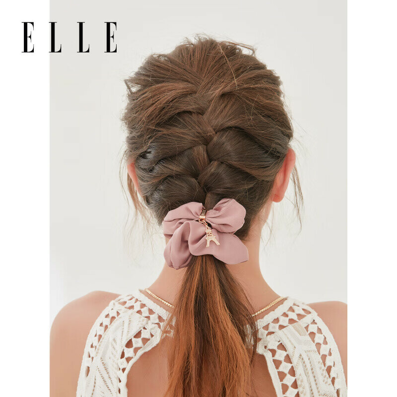 ELLE Плоский железный шпилька профессиональная резинка для волос женская элегантная повседневная Размер：Универсальный