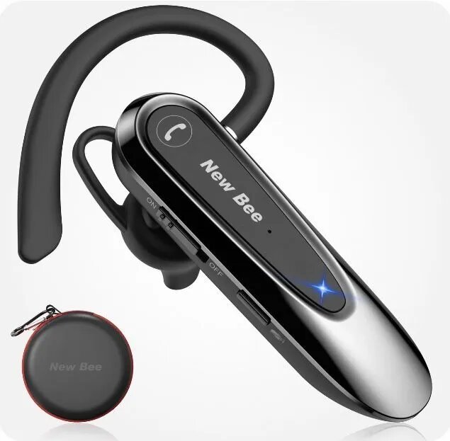 Link Dream&New Bee Наушники беспроводные с микрофоном, Bluetooth, USB Type-C, черный