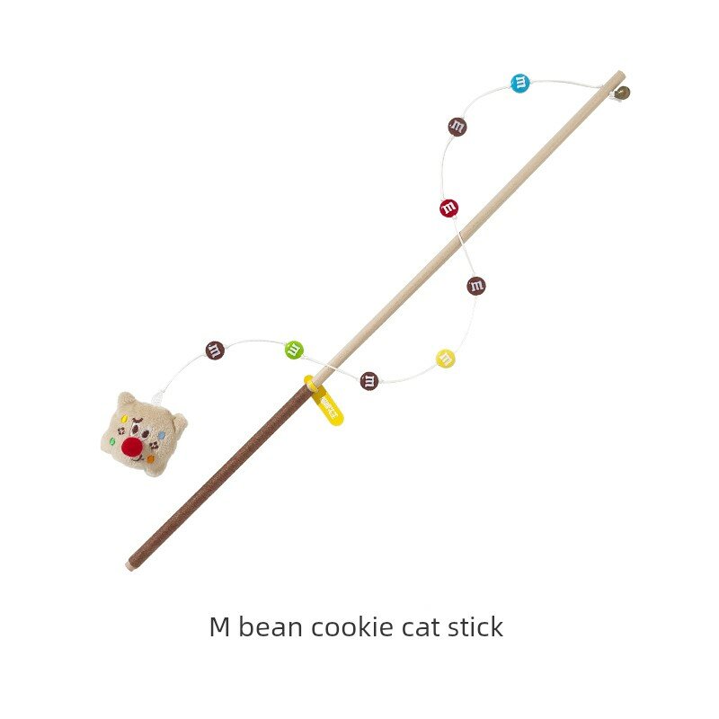 Кошачий волчок с печеньем M&M's - Вкусная интерактивная игрушка для кошек