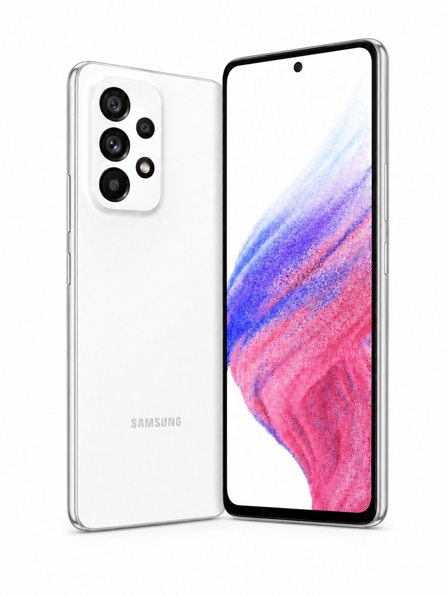Смартфон Samsung Galaxy A53 A536B/DS 5G, 6/128 ГБ, NFC, черный