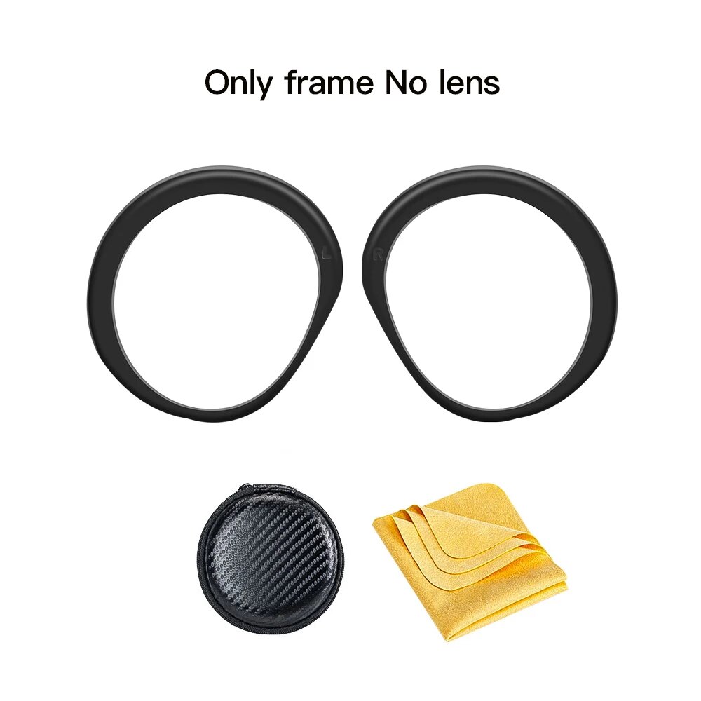 Магнитные линзы для очков Pico 4/Pico 4 Ultra LTLSWRH Черный, Only frame No lenses