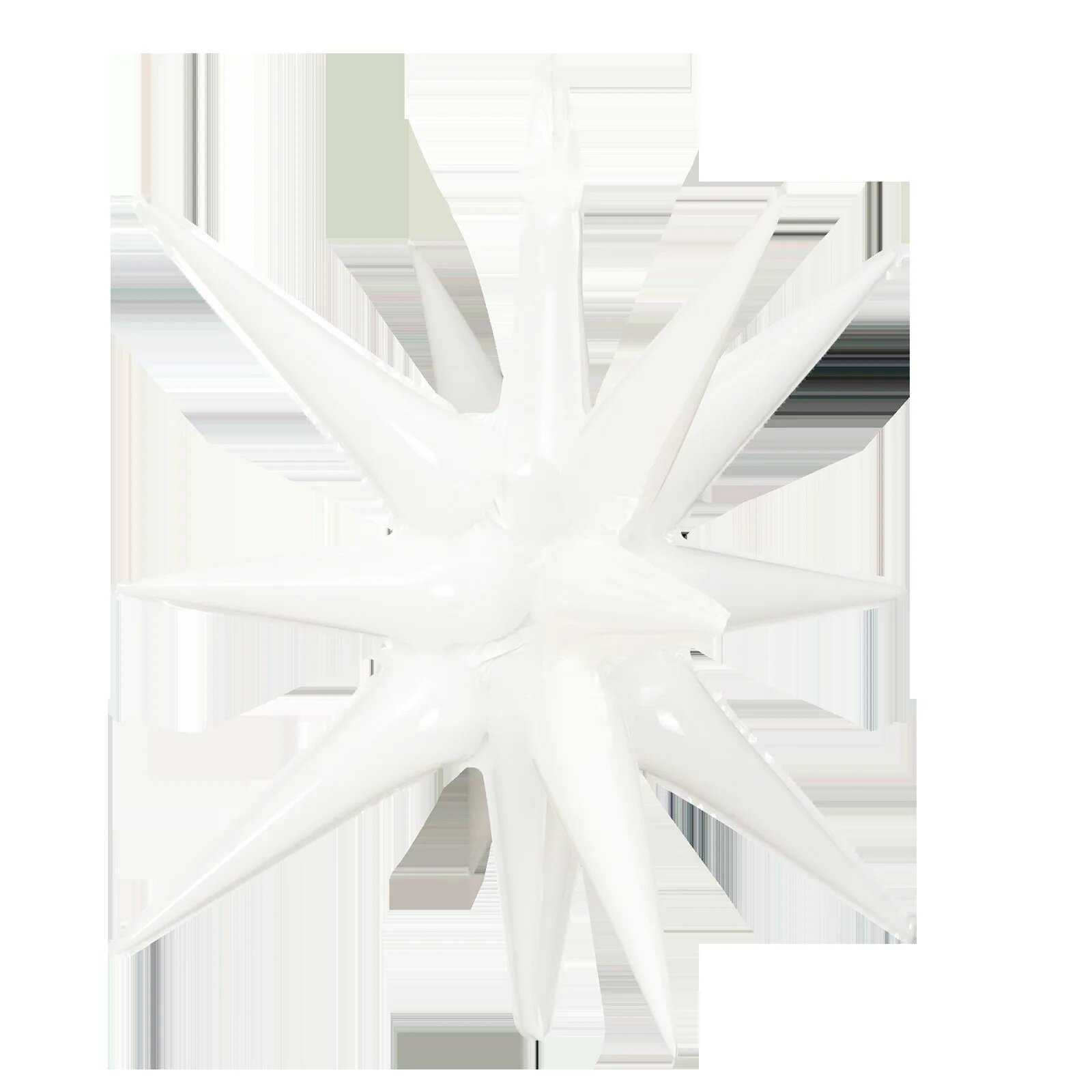 Радужные звездные шары из фольги MicroPlush Белый, white, 22inch