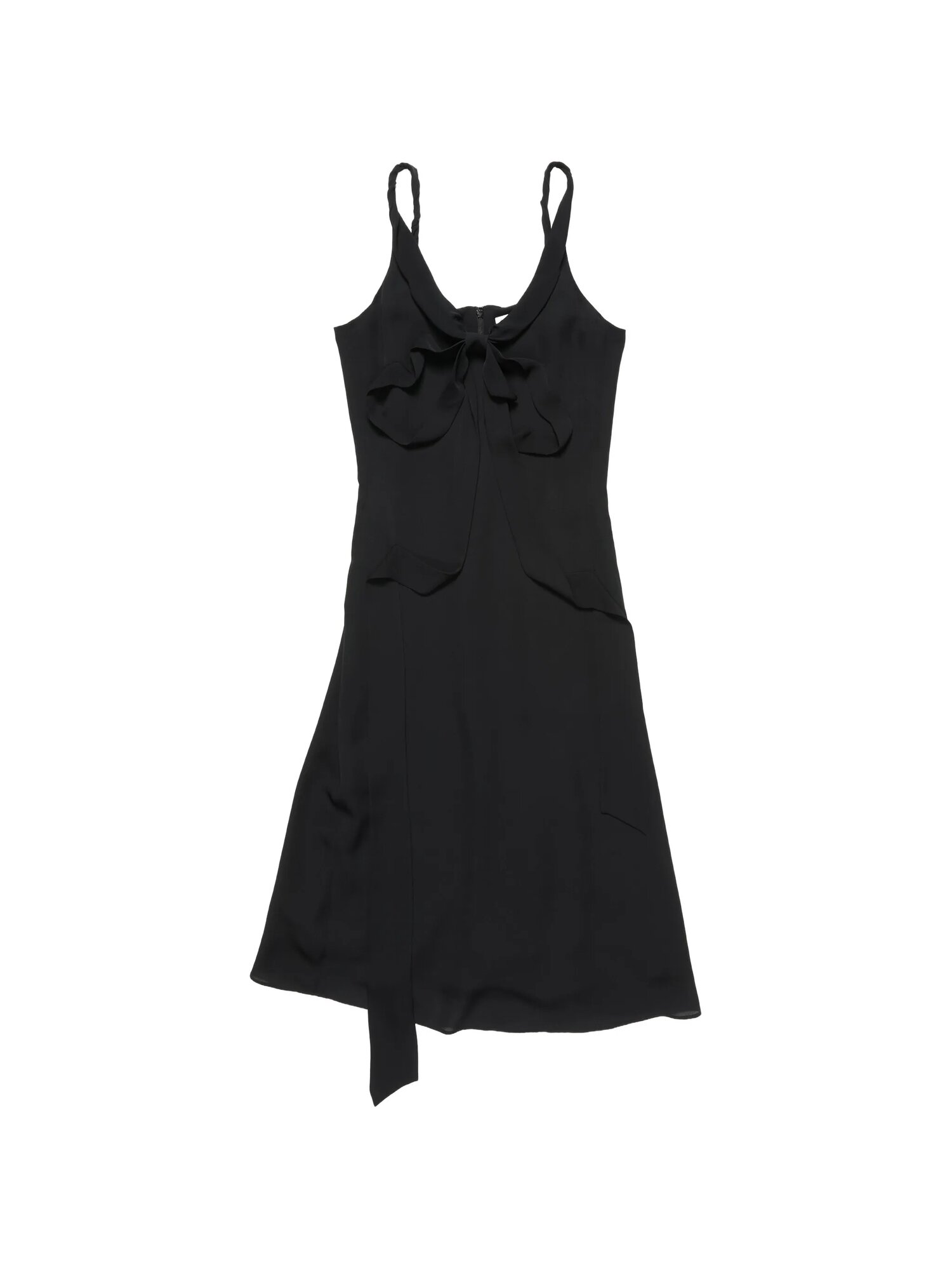 Платье Bow-detail silk midi dress