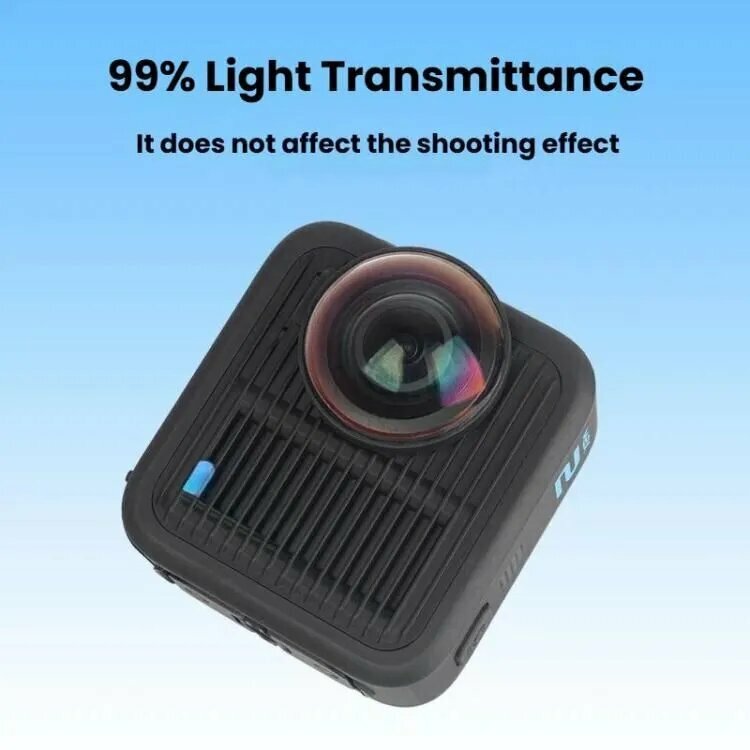 Для GoPro MAX2 оптические стеклянные линзы, двойная защита объектива, защита от запотевания и царапин, крышка объектива камеры