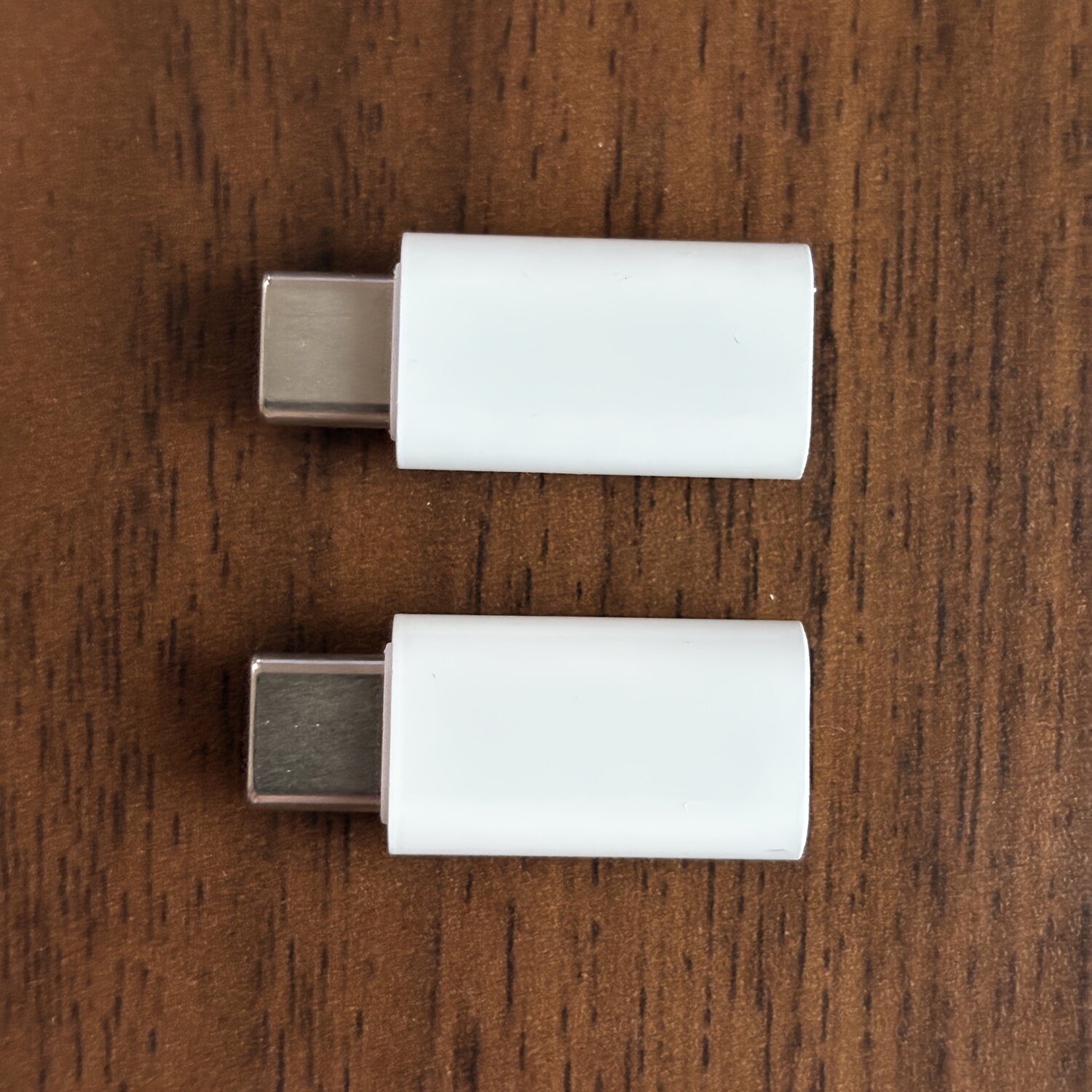 Переходник Lightning на USB-C, 2 шт, белый, для iPhone 16/15 Pro Max, Plus, Samsung S25, iPad, Nintendo Switch, поддержка зарядки