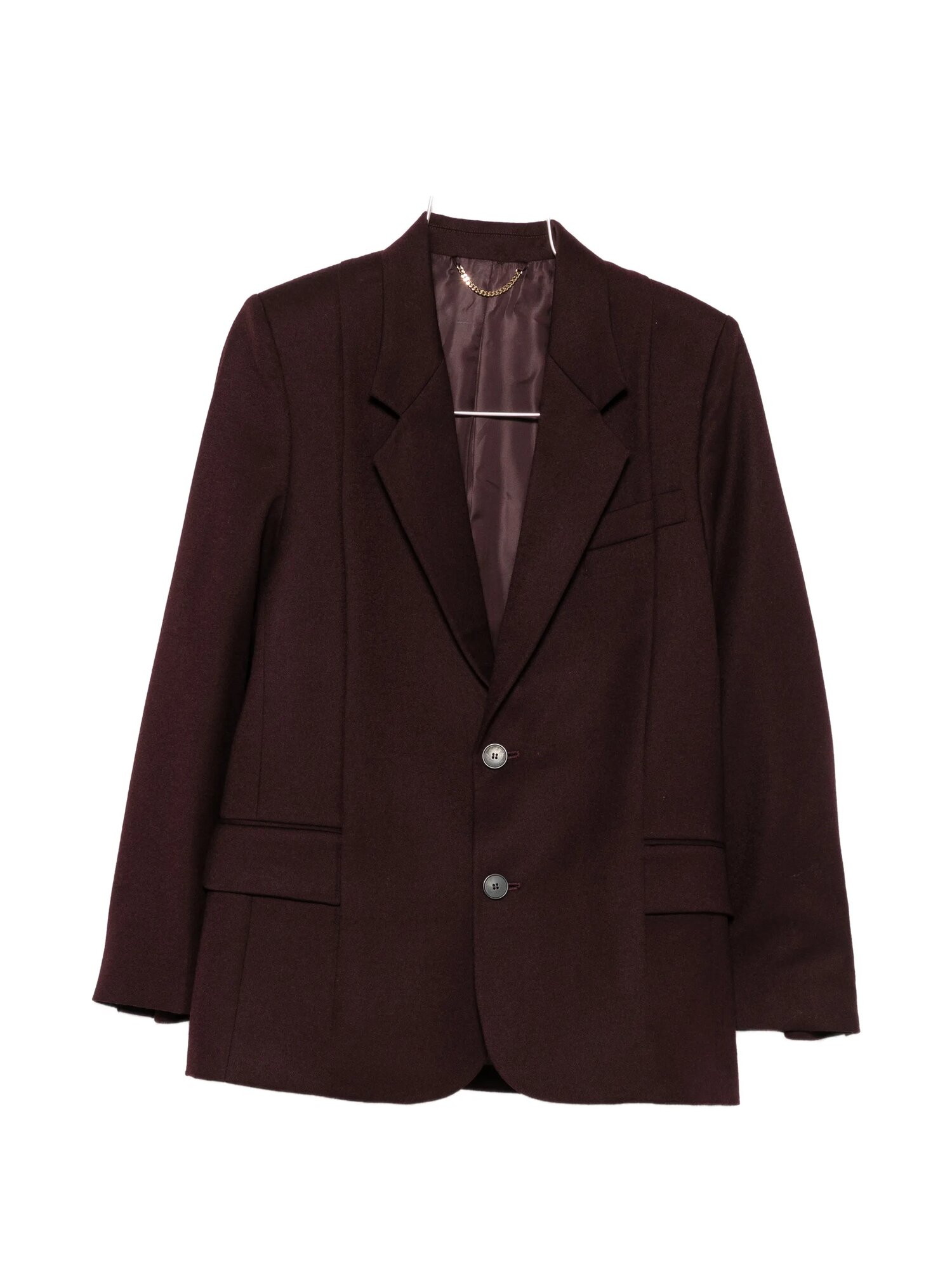 Пиджак Single-breasted notched-lapel blazer