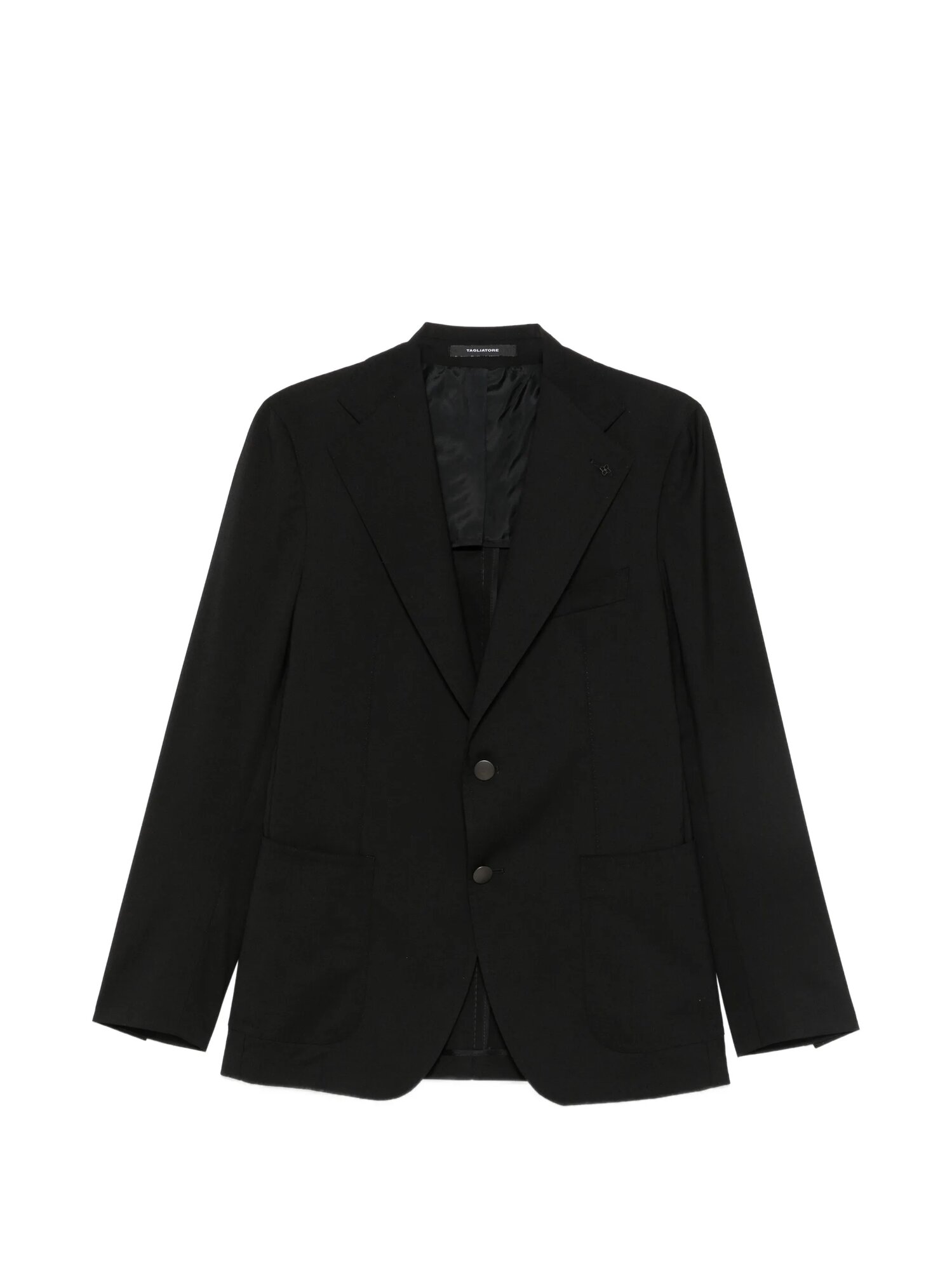 Пиджак Single-breasted peak-lapel blazer